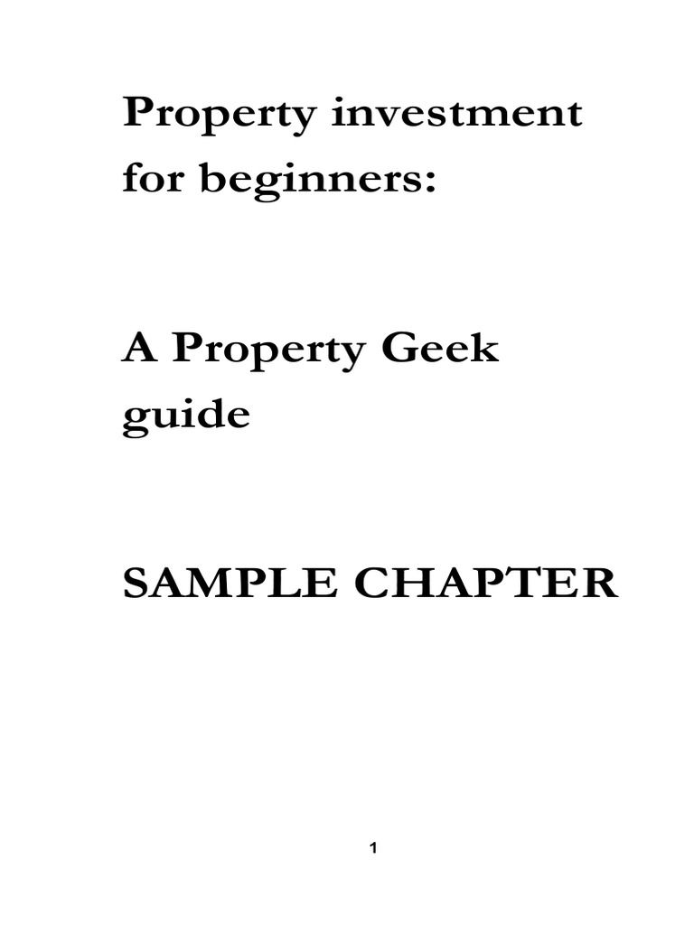 Real Estate Book | PDF