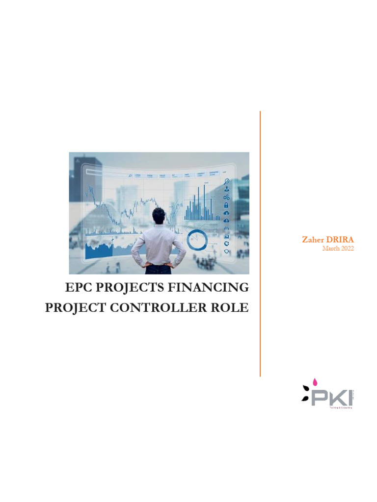 Epc Projects Financing - Project Controller Role | PDF | Project Finance | Project Management