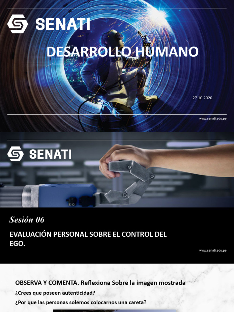 Control del Ego y Autenticidad | PDF