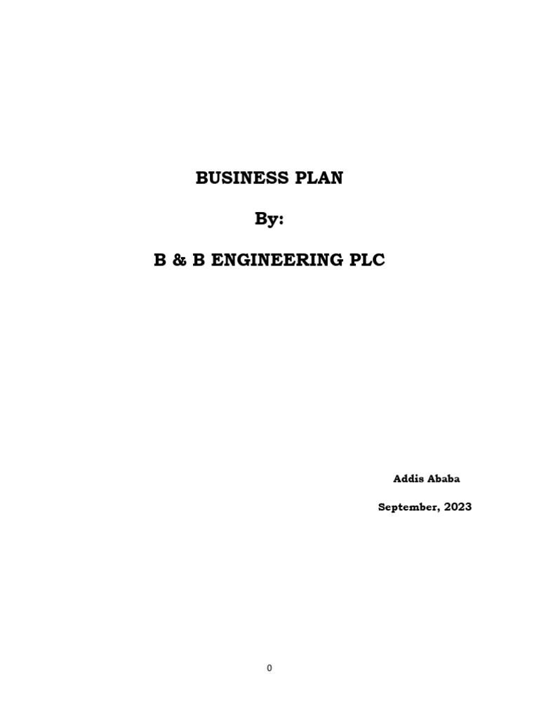 BB Engineering BUSINESS PLAN - Final | PDF