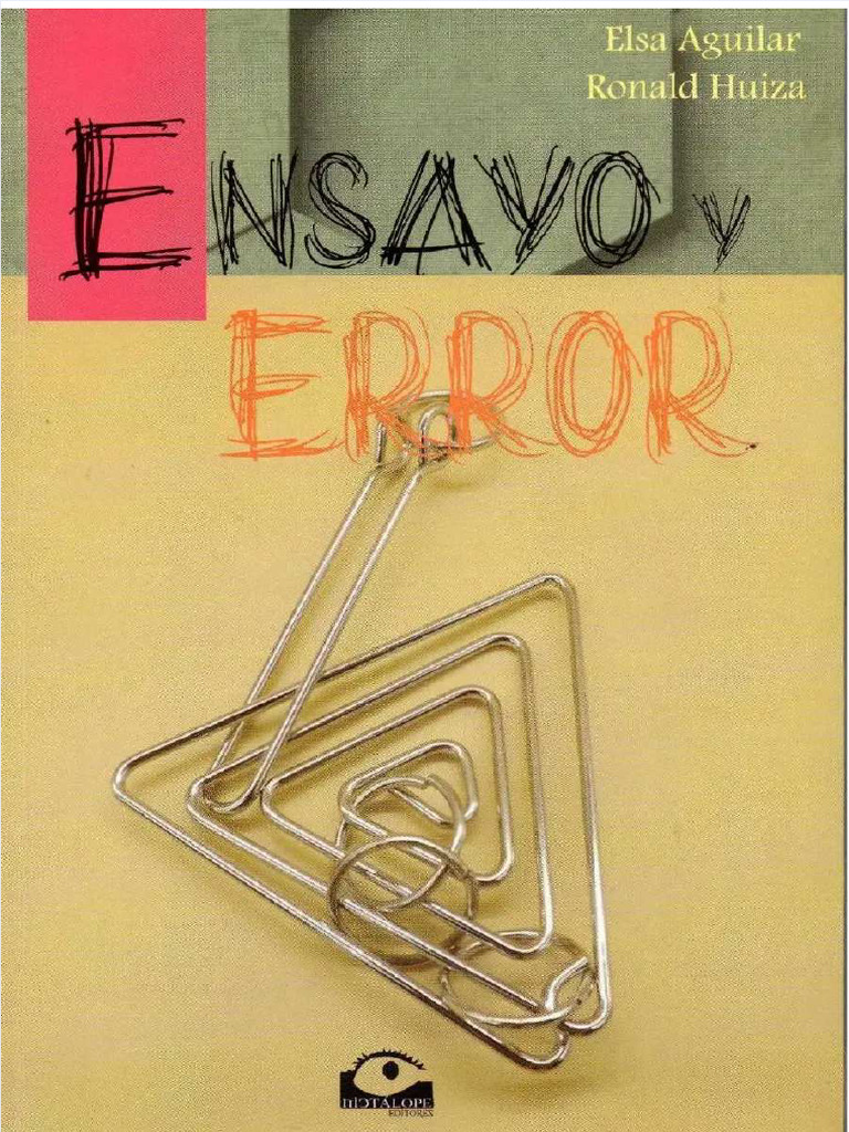 Ensayo Y Error Pdf Ensayos Ensayos Montaigne 8768