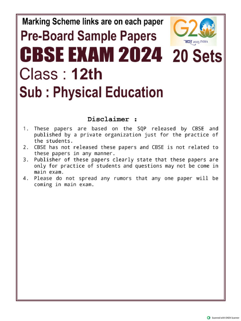 Physical Education class 12 | PDF