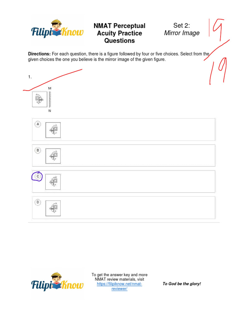 NMAT-Perceptual-Acuity-Practice-Questions-Set-2 | PDF