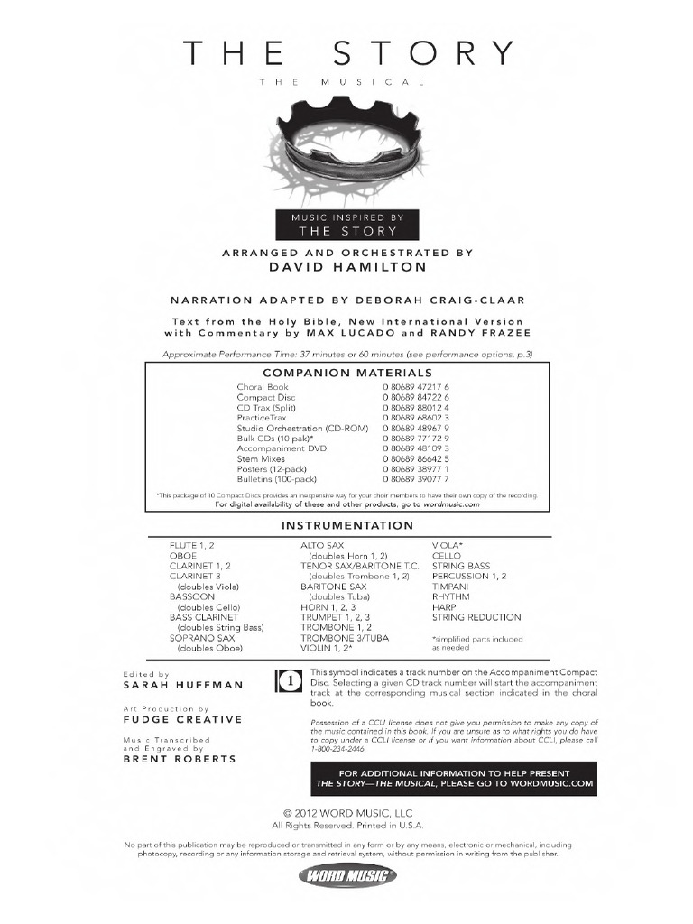 The Story Choral Book (Full) | PDF