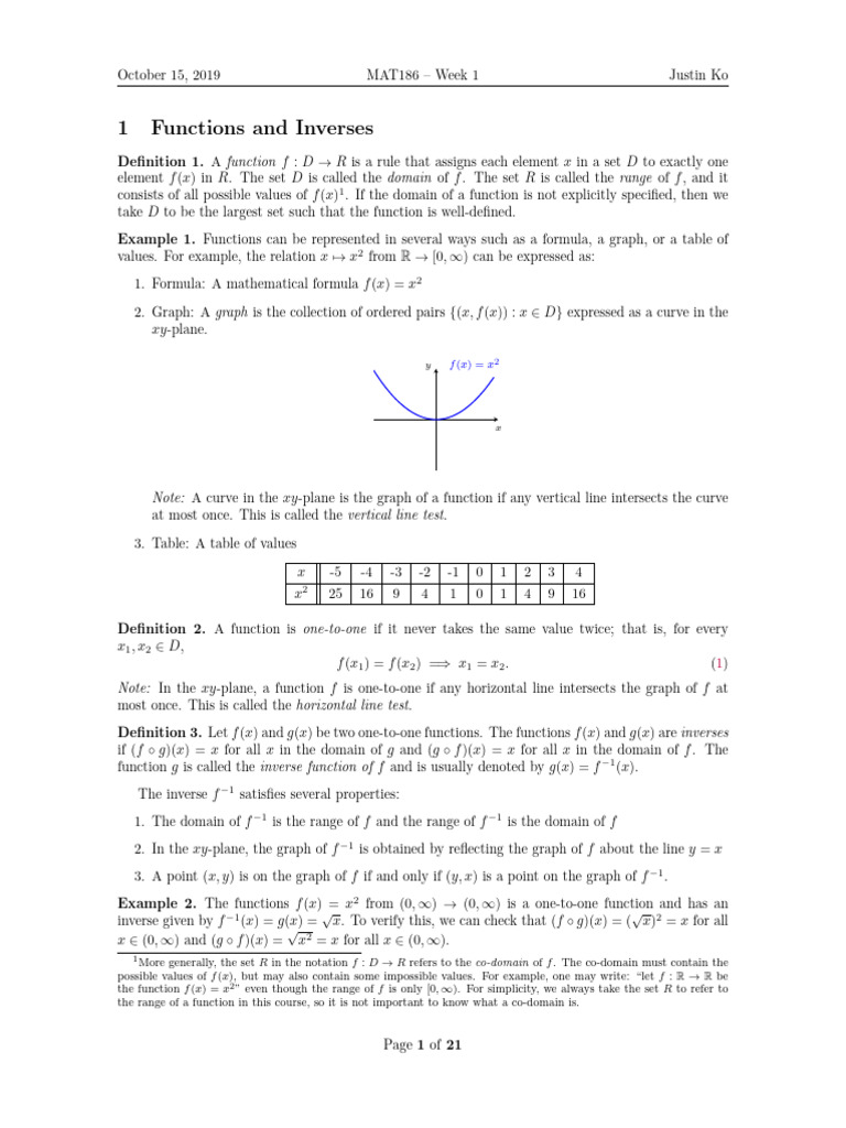MAT186 Week 1 | PDF | Science & Mathematics | Computers
