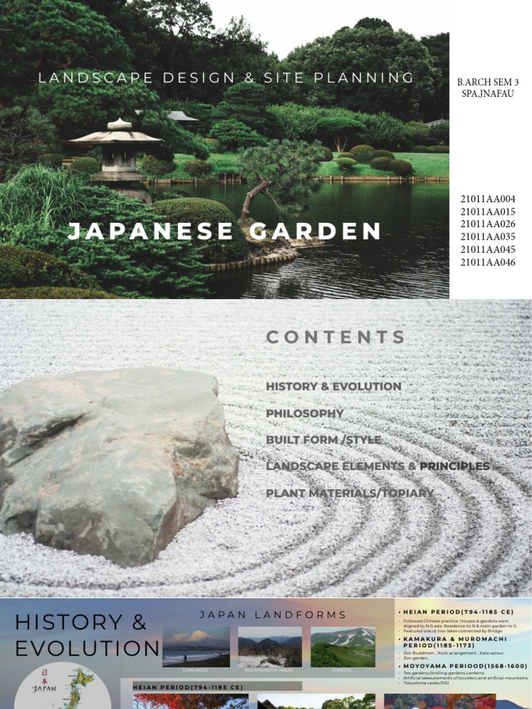 Japanese Garden | PDF | Gardens
