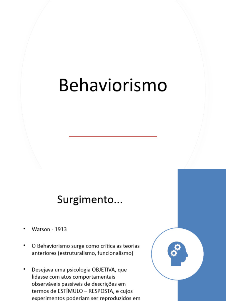 Behaviorismo Aula 2 | PDF
