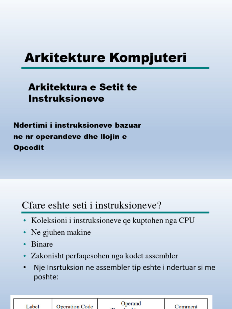 Lex nr3 Ndertimi I Setit Te Instruksioneve | PDF