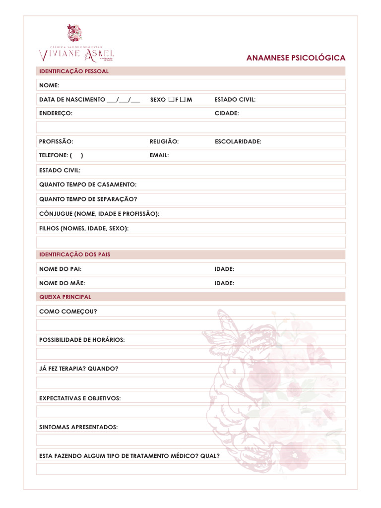 ficha de anamnese | PDF