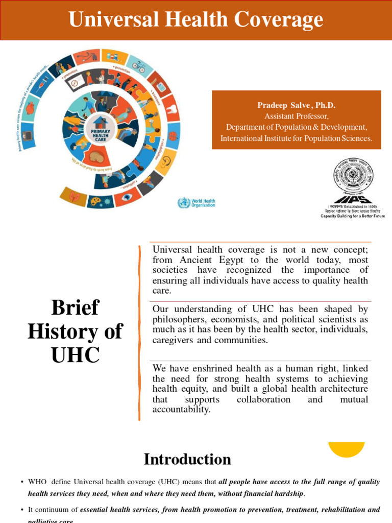 HSYP - Universal Health Coverage | PDF | Universal Health Care | Health ...