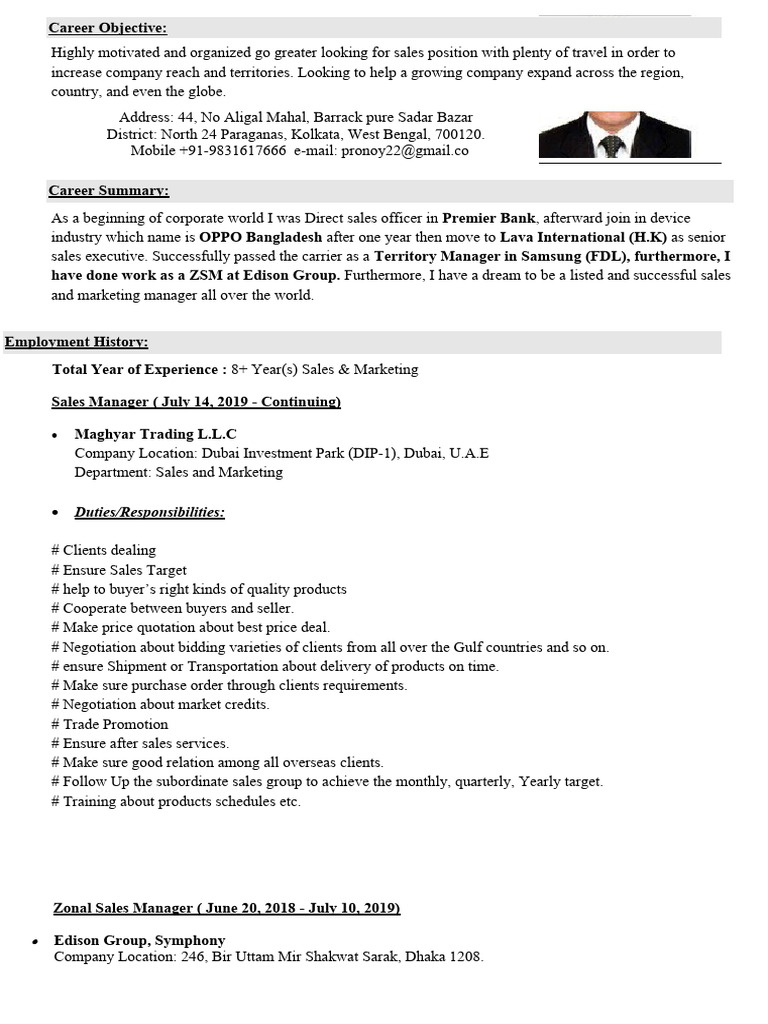 Sales Career Progression | PDF | Sales | Retail