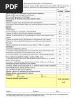 Cardiovascular Examination OSCE Checklist Geeky Medics | PDF ...