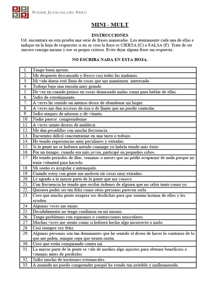 MINI - MULT1 Preguntas | PDF