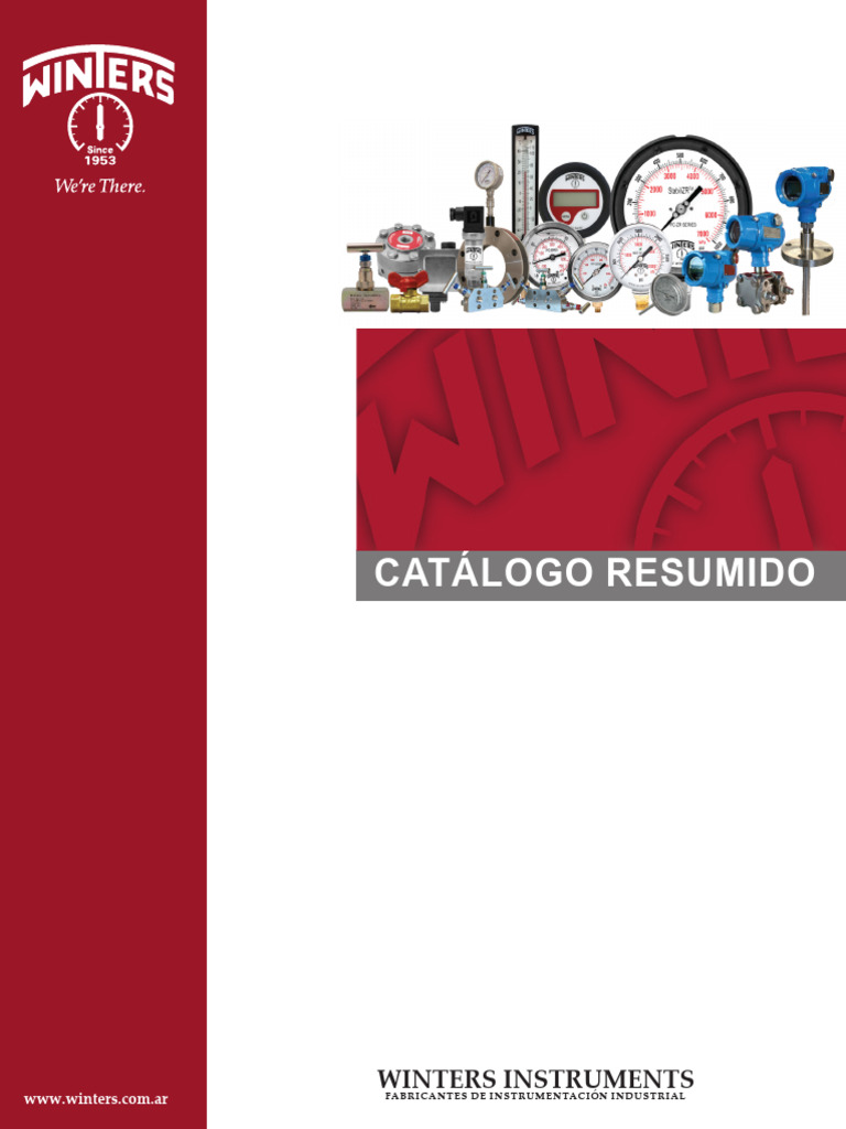 Catalogo Resumido Winters Instruments | PDF