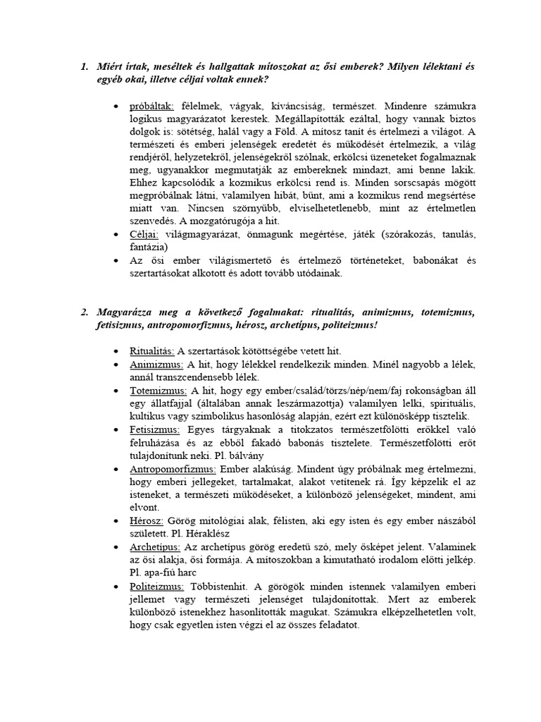 Gorog Mitologia | PDF