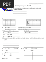 Testik PRVOUKA 2 Rocnik | PDF