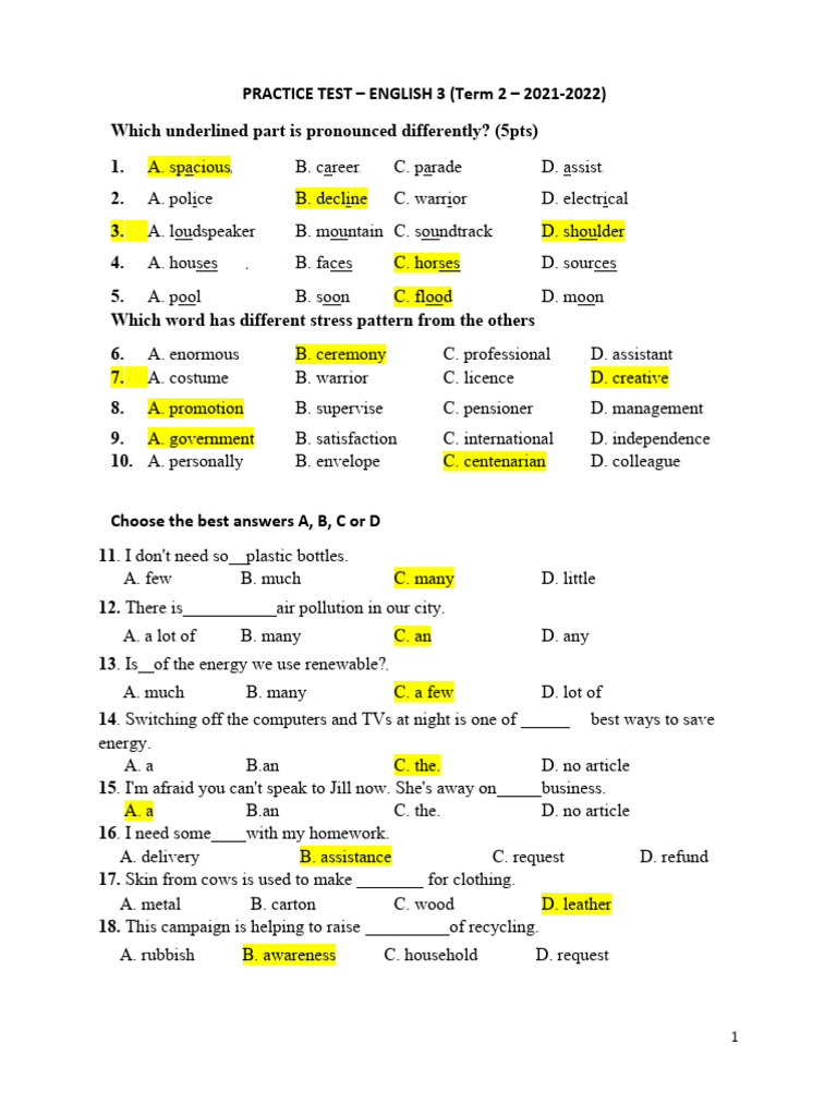 Kiểm Tra Viết HP3 2022 | PDF | Sea | Internet