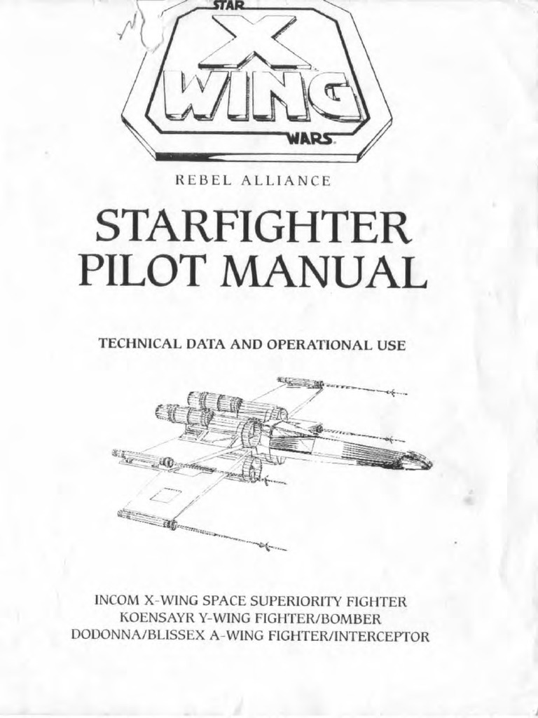 X Wing Manual | PDF