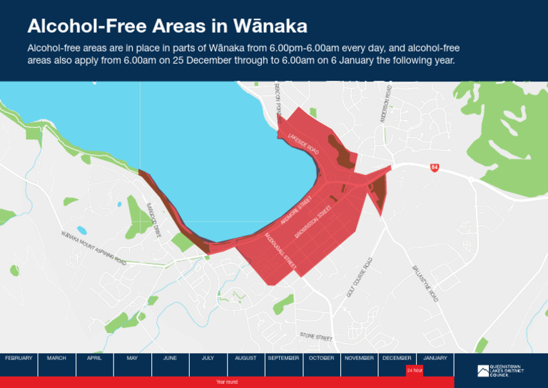 QLDC Regulatory Alcohol-Ban-Maps A4 Sep23-Wanaka | PDF
