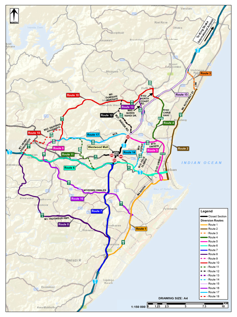 Diversion Route | PDF | Geographic Data And Information | Geographical ...