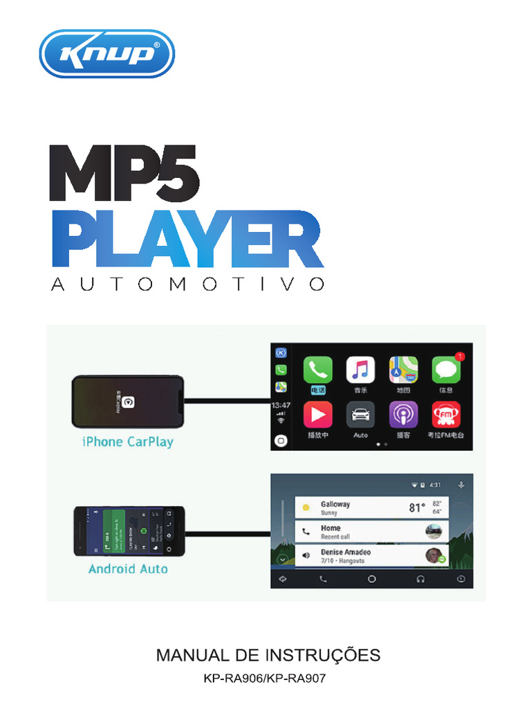 Manual KP-RA906-RA907 - Versão Do Fabricante | PDF