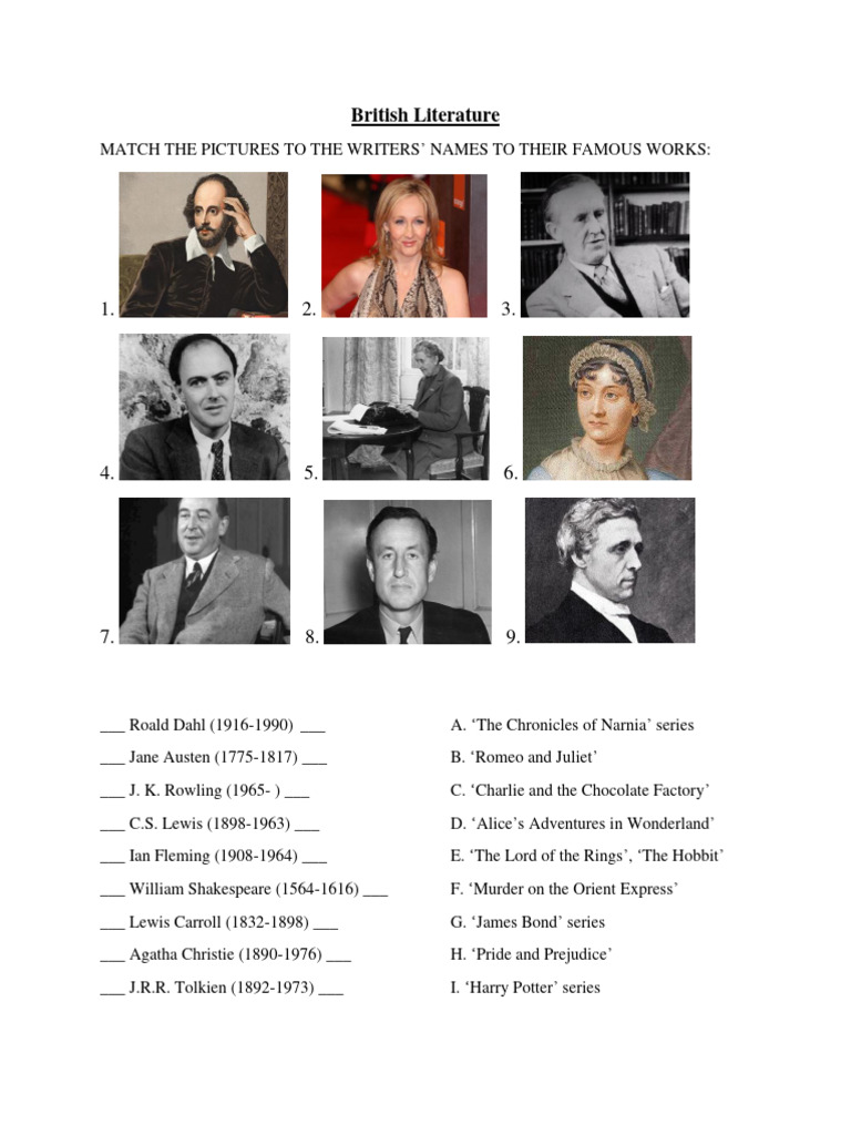 British Literature | PDF | Young Adult | Classics