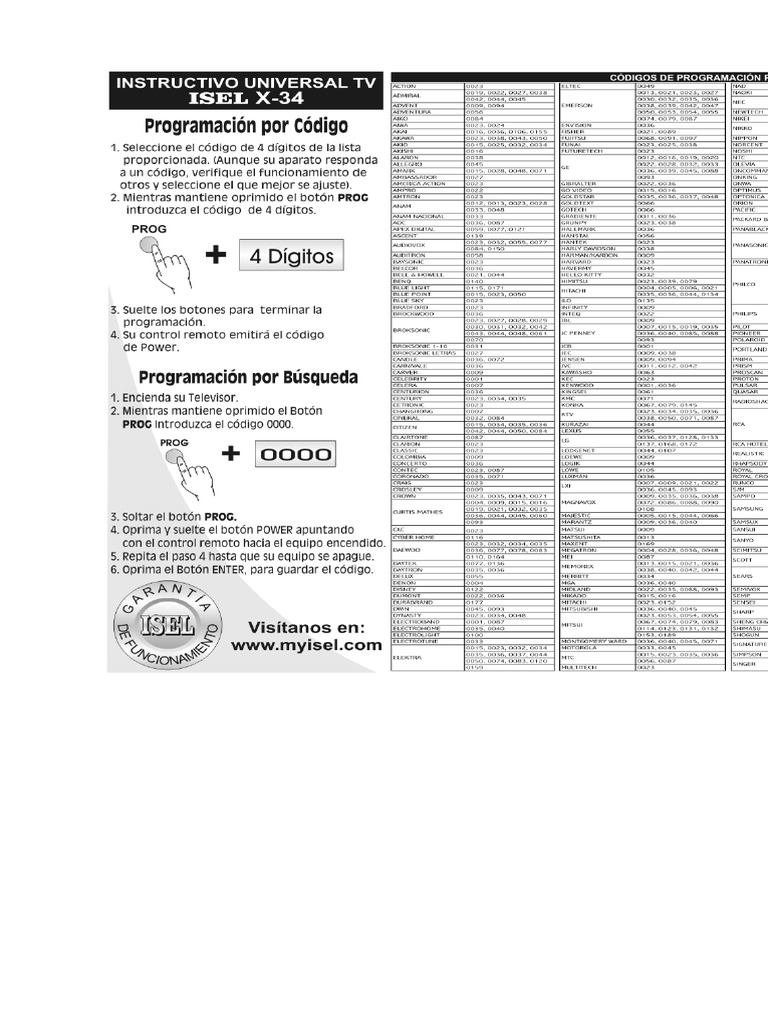 117737648-Codigos-de-Control-Universal-ISEL | PDF