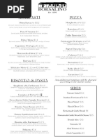 Table D'hote Menu Sample | PDF