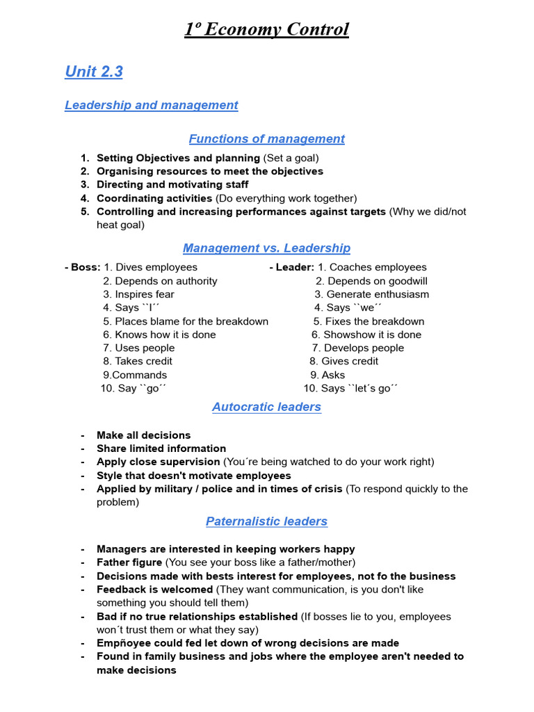 2º Economy Control | PDF | Motivation | Motivational