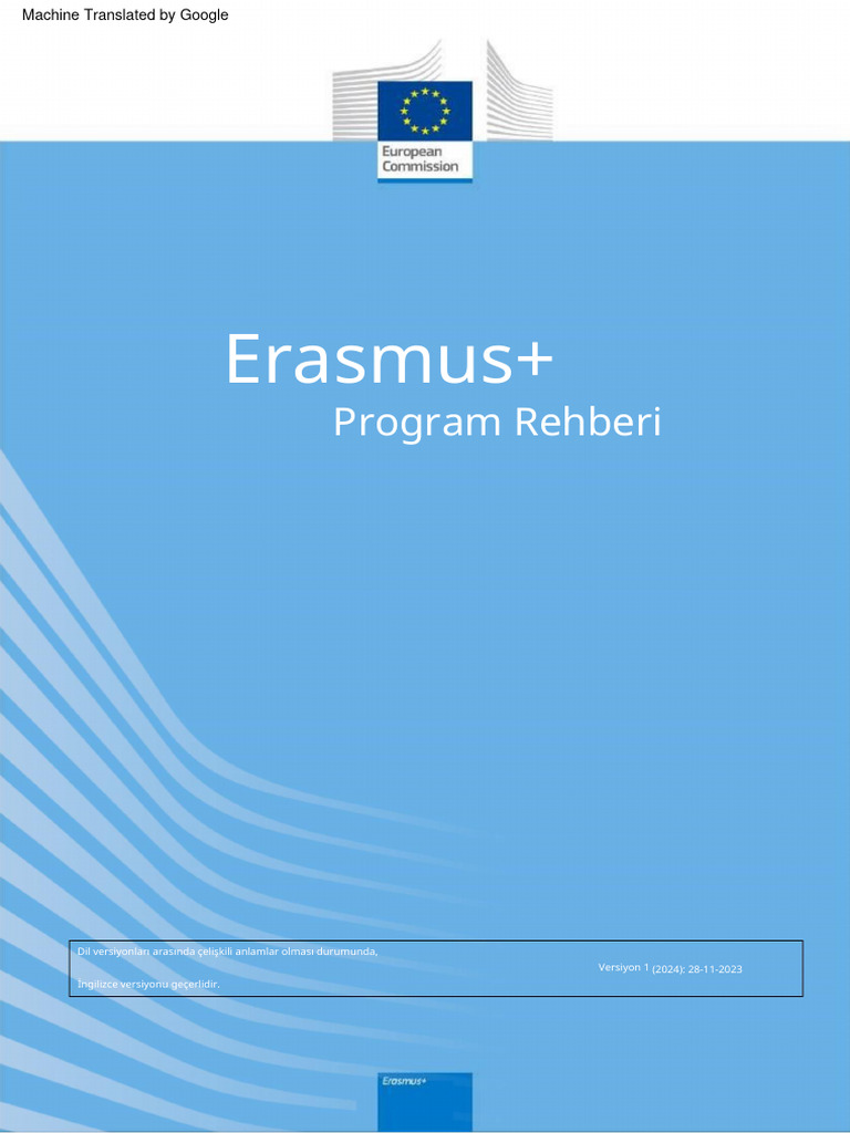 2024 Erasmus+Programme Guide - TR 1 40 | PDF