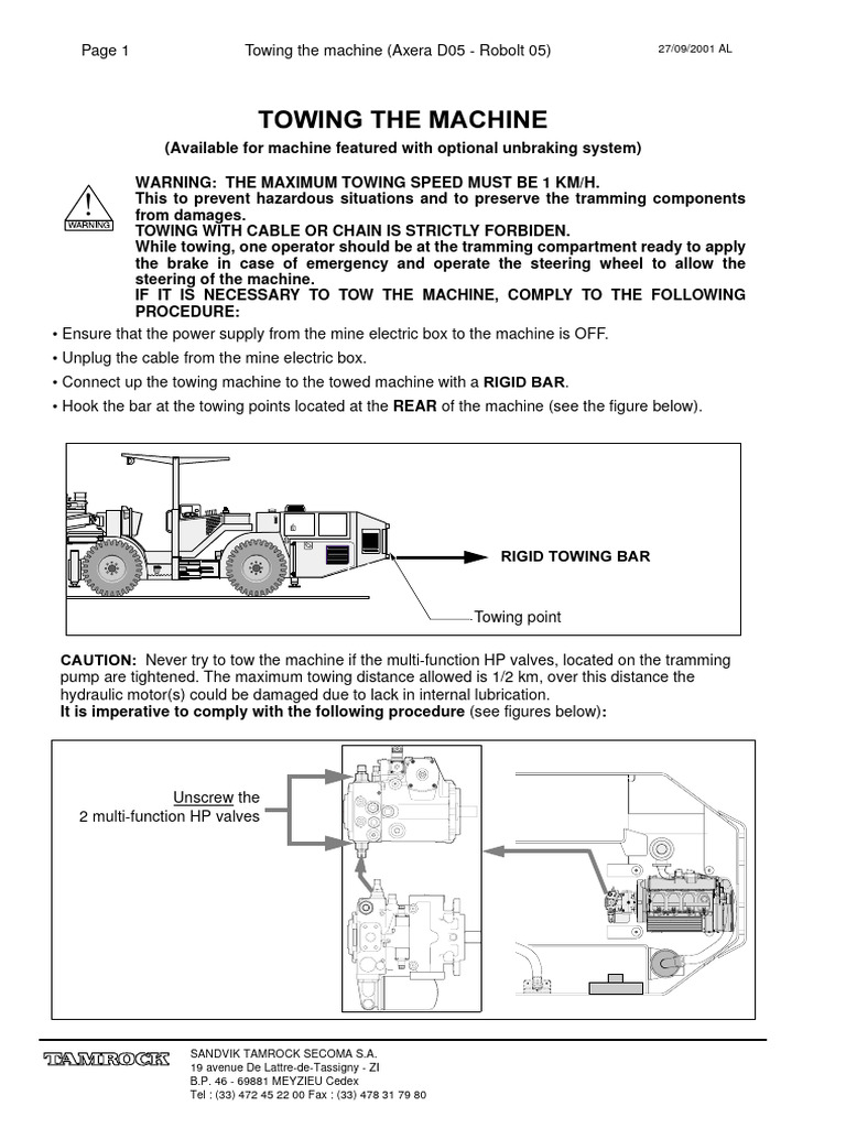 Towing Axera-Robolt-05 | PDF