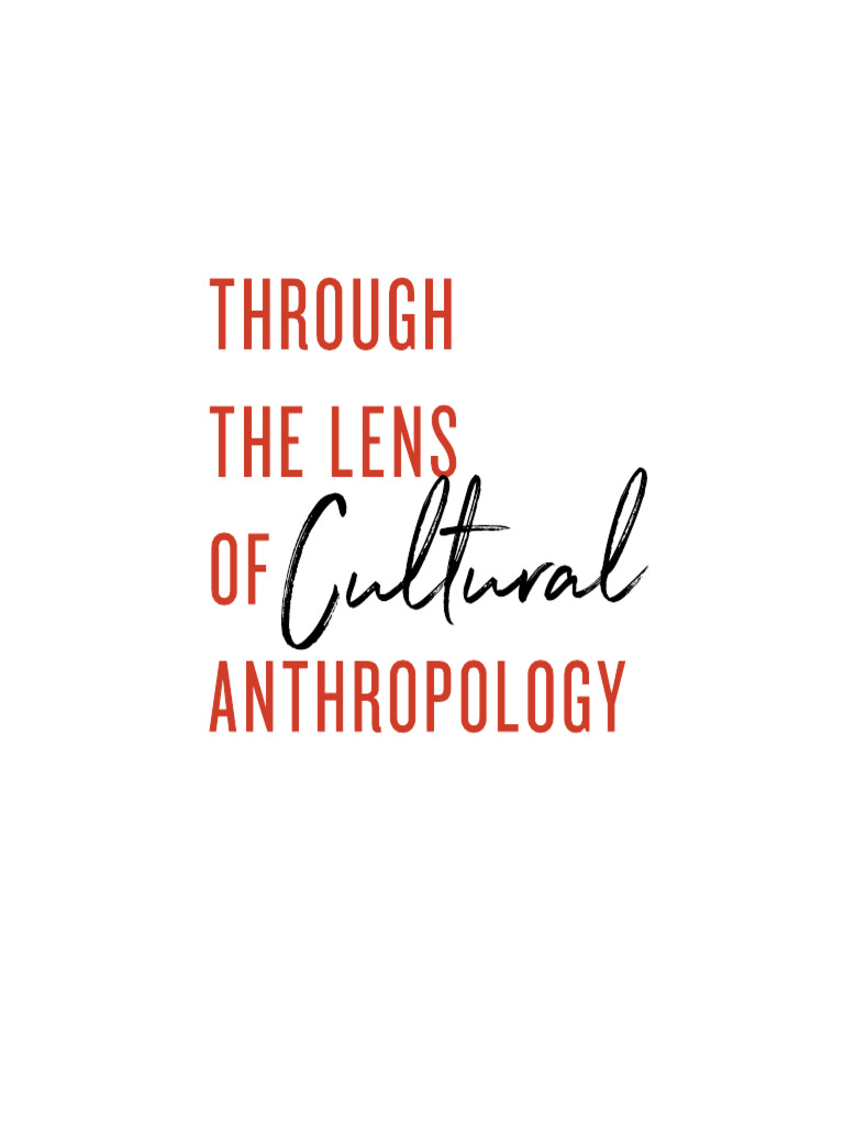Through The Lens of Cultural Anthropology | PDF | Gender | Gender Studies