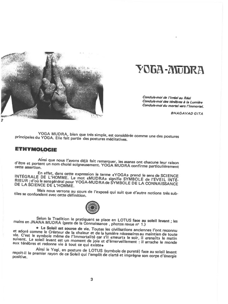 Yoga Mudra | PDF
