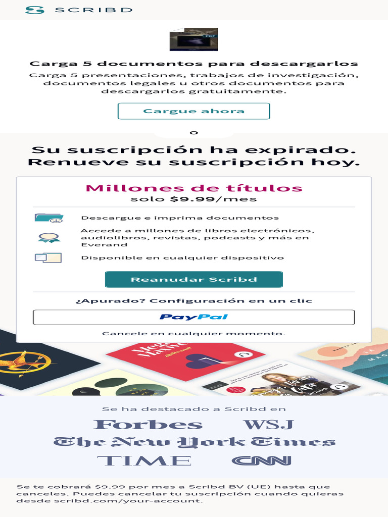 Elegir Un Plan Scribd 4 | PDF