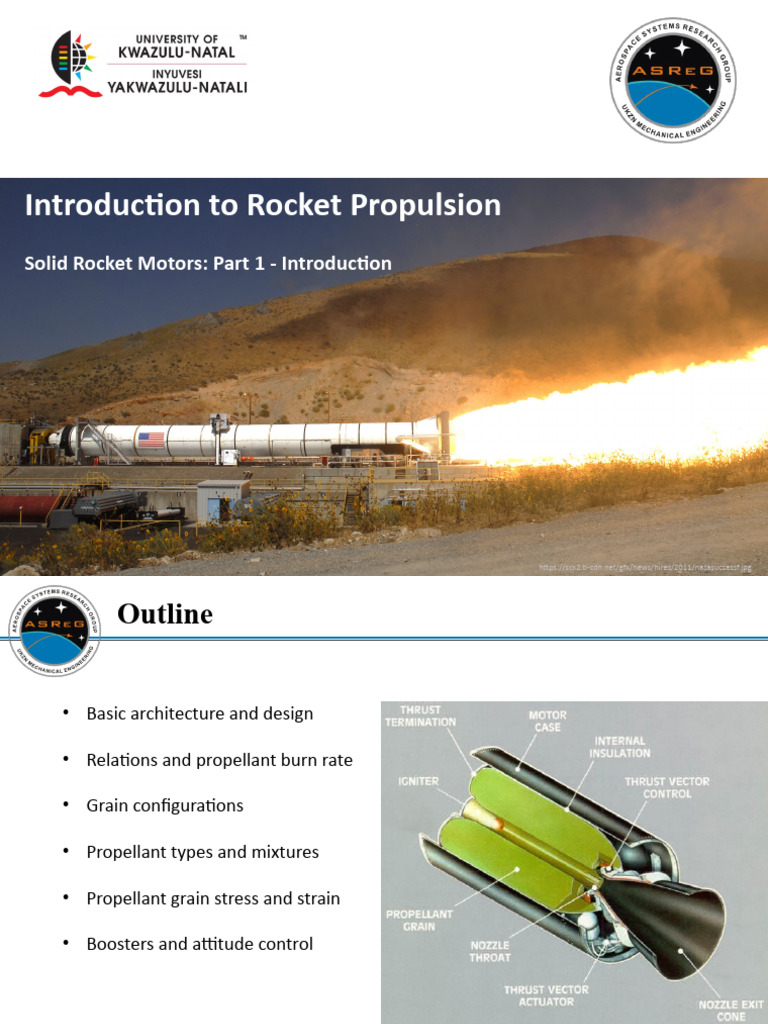 Lecture - Solid Rockets - Introduction | PDF | Rocket Engine | Rocket Propellant