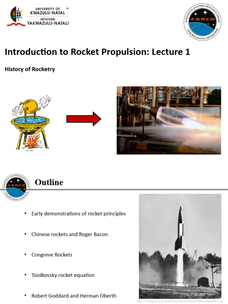 Lecture 1 - History of Rocketery | PDF | Rocket | V 2 Rocket