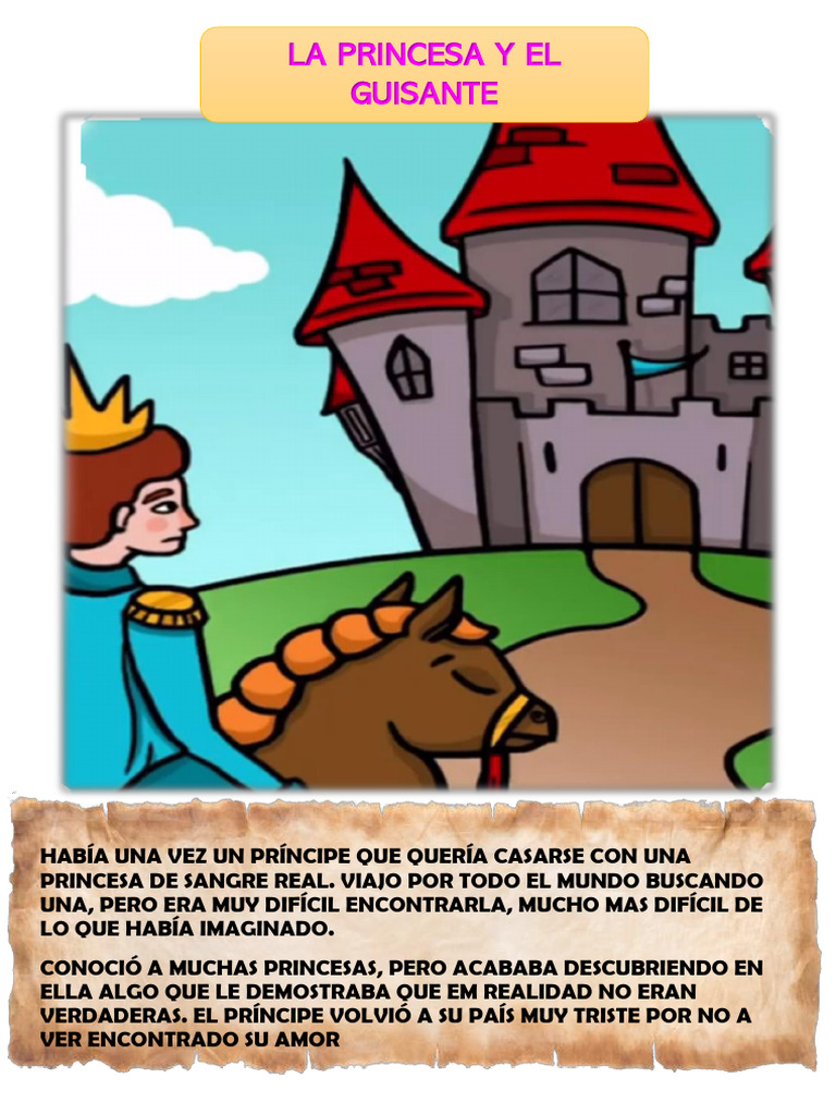 Cuento La Princesa y El Guisante | PDF