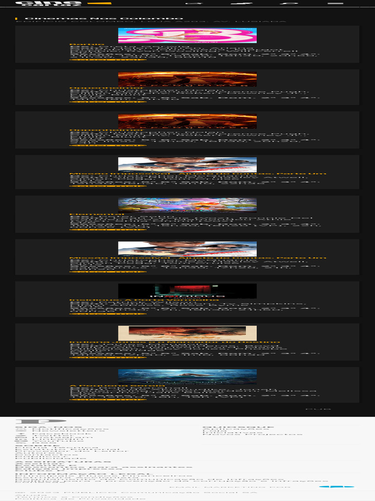 Cinemas Nos Colombo Cinecartaz | PDF