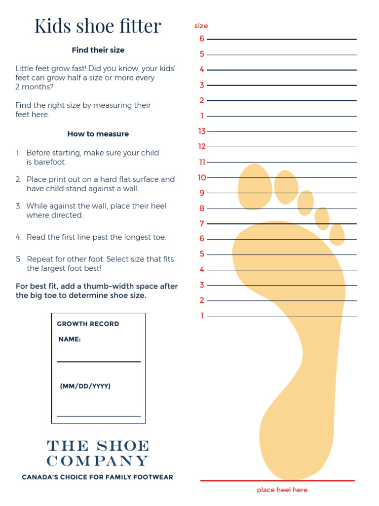 Shoe Size | PDF | Shoe | Sports Equipment
