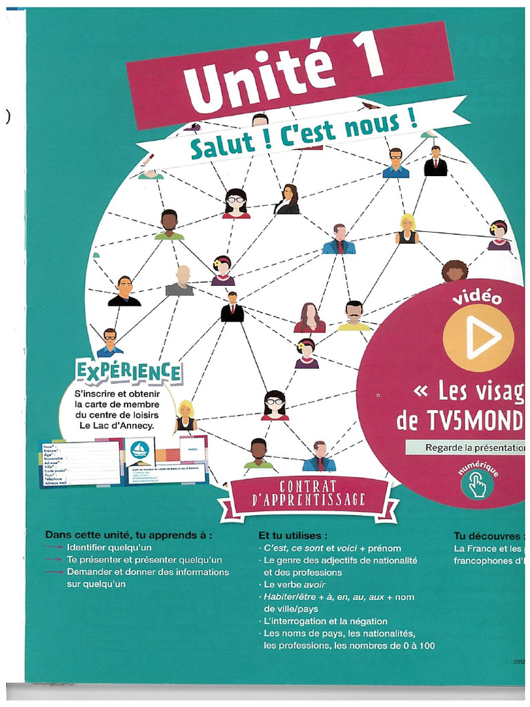 Livre - Unité 1 | PDF