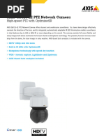 Datasheet Axis q6225 Le PTZ Camera en US 443384 | PDF | Camera | Image ...
