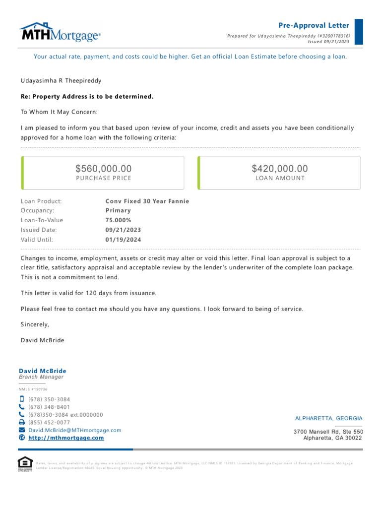 Pre-Qualification Form PDF | PDF | Loans | Money