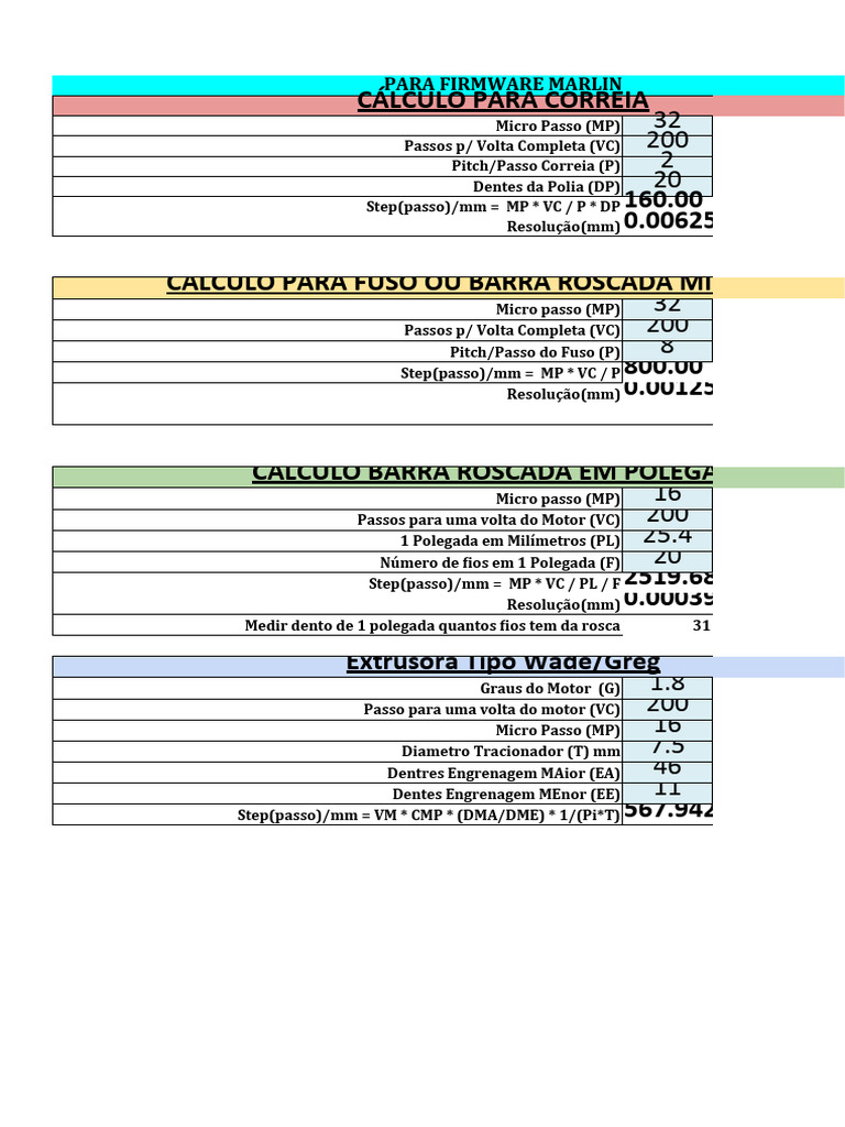 Calculando Step Por MM | PDF