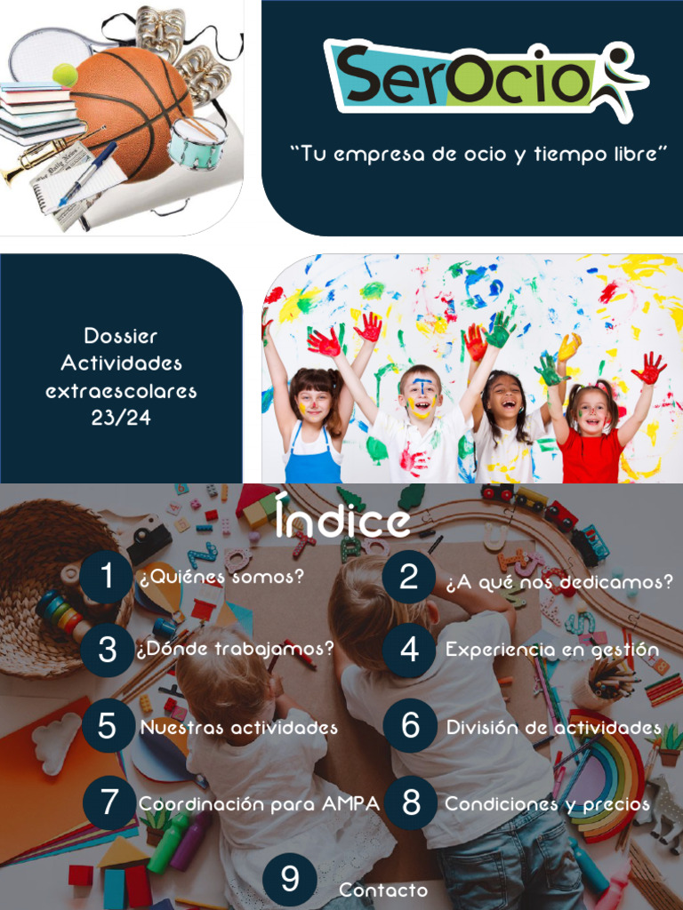 Dossier Actividades Extraescolares 23 24 Colegios Pdf