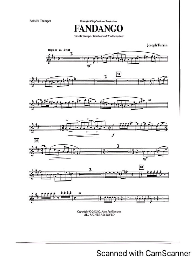 Fandango Trompete | PDF