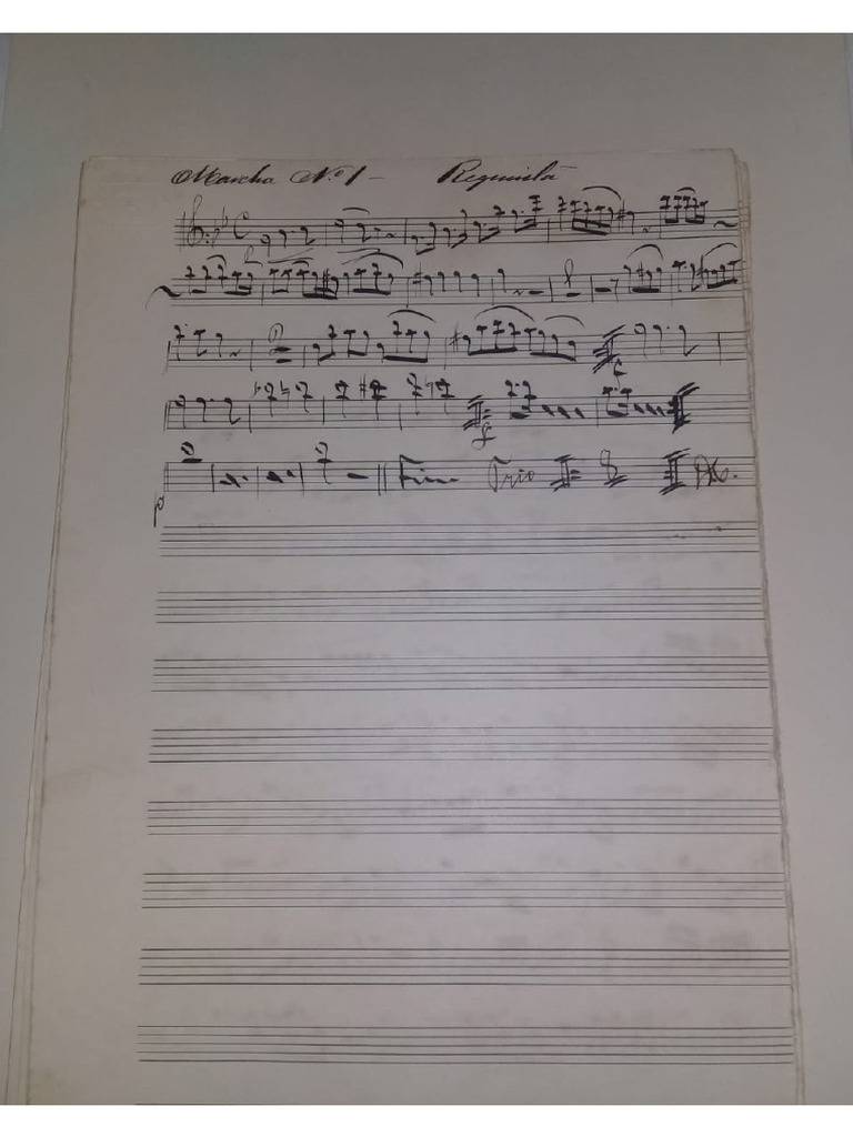 Marcha Fúnebre #1 (Em Si Bemol Menor) | PDF