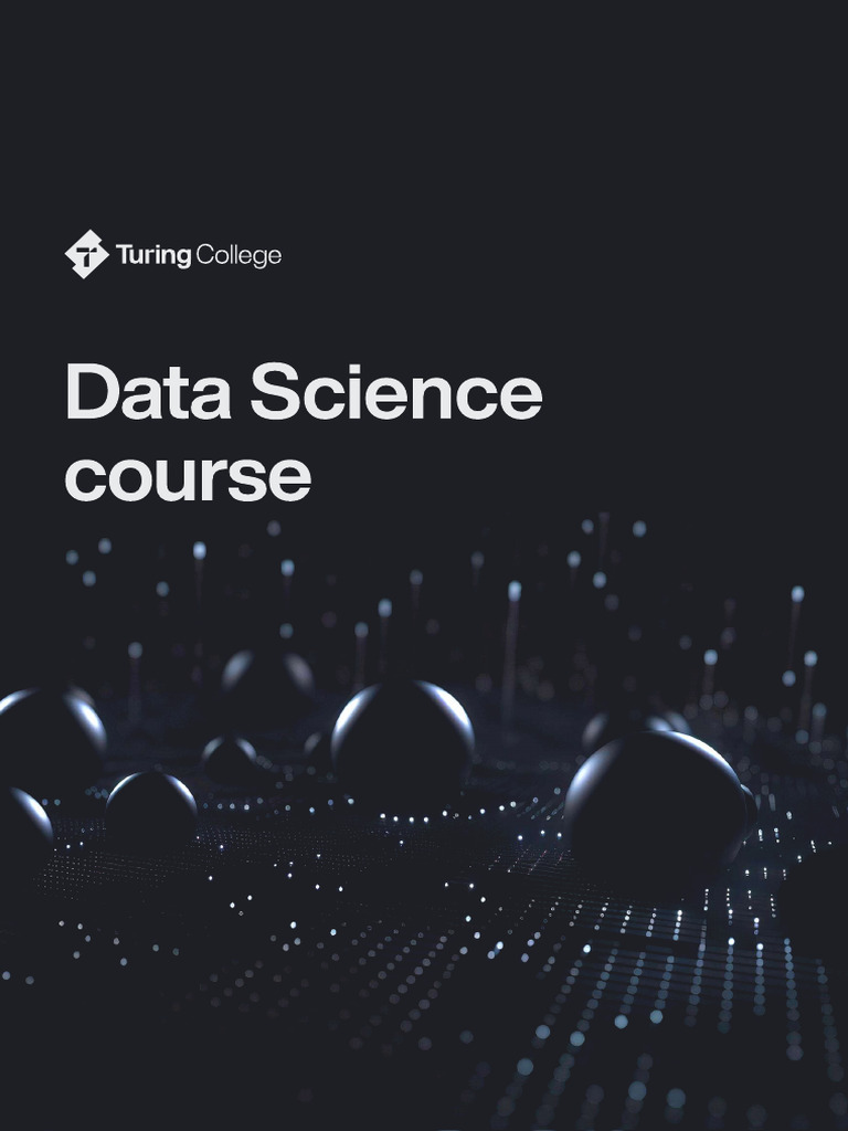 Turing College Data Science outline | PDF