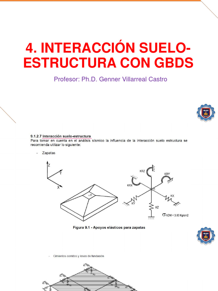 Interacción Suelo-Estructura con GBDS | PDF