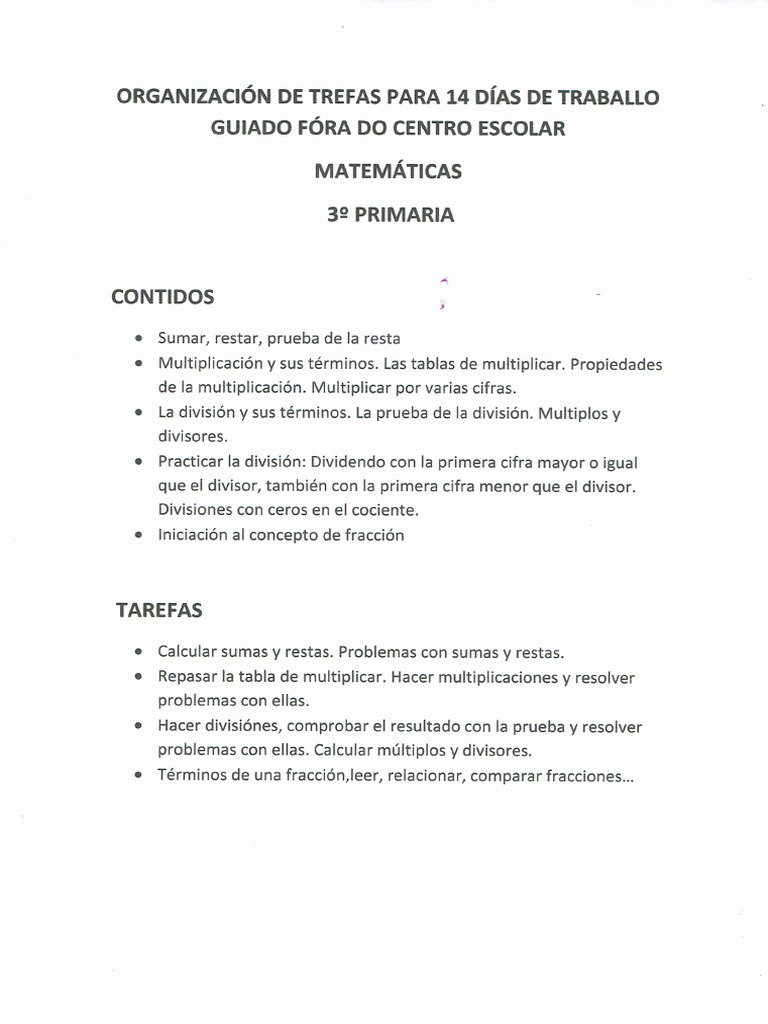 Matemáticas 3º De Primaria Pdf