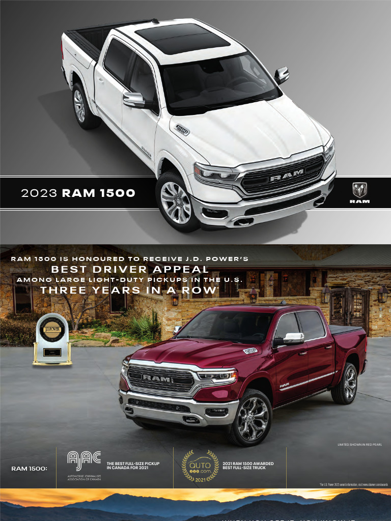 2023-CDN-Ram-DT-English-Catalog | PDF | Automotive Technologies | Motor ...